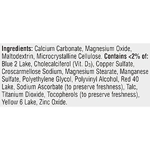 Caltrate Minis 600 Plus D3 Plus Minerals Calcium and Vitamin D Supplement Tablets, Bone Health and Mineral Supplement for Adults - 150 Count