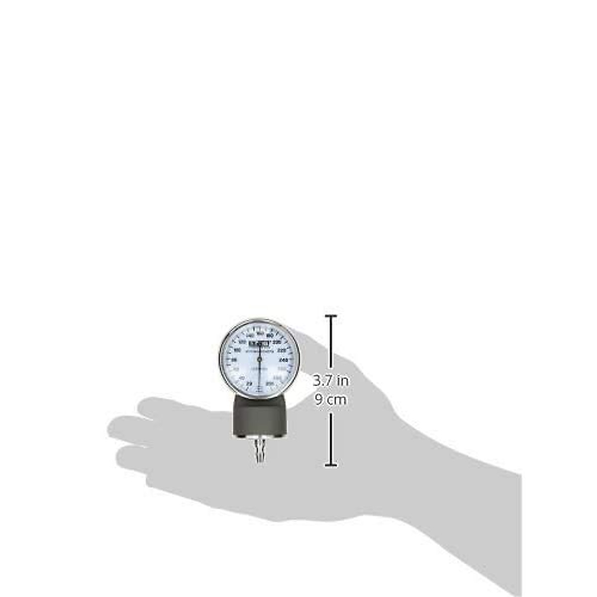 Graham-Field 2315BL Labtron Aneroid Manometer Gauge for Manual Blood Pressure Devices, White Faceplate + Blue Housing