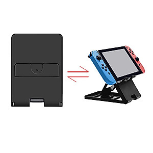 GAME'NIR Cooling Stander for Nintendo Switch, iPhone, Samsung, Cell Phone, Switch Holder, 5 Angle Adjustable, Portable Foldable Compact for Switch, Non-Slip Bracket