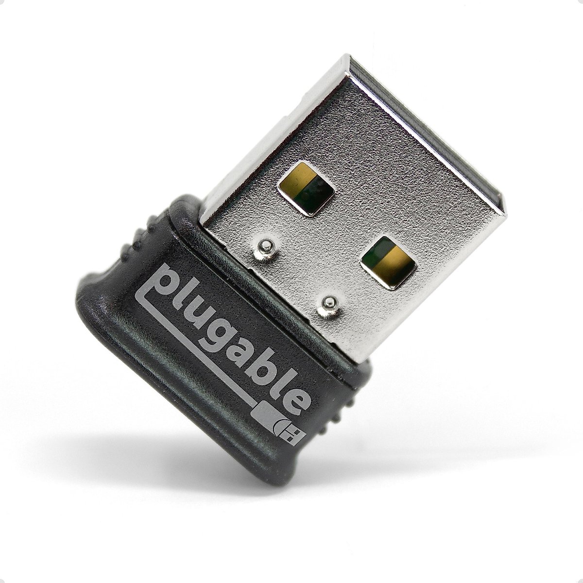 Plugable USB Bluetooth 4.0 Low Energy Micro Adapter (Compatible with Windows 11, 10, 8.x, 7, Classic Bluetooth, Gamepad, and Stereo Headset Compatible)