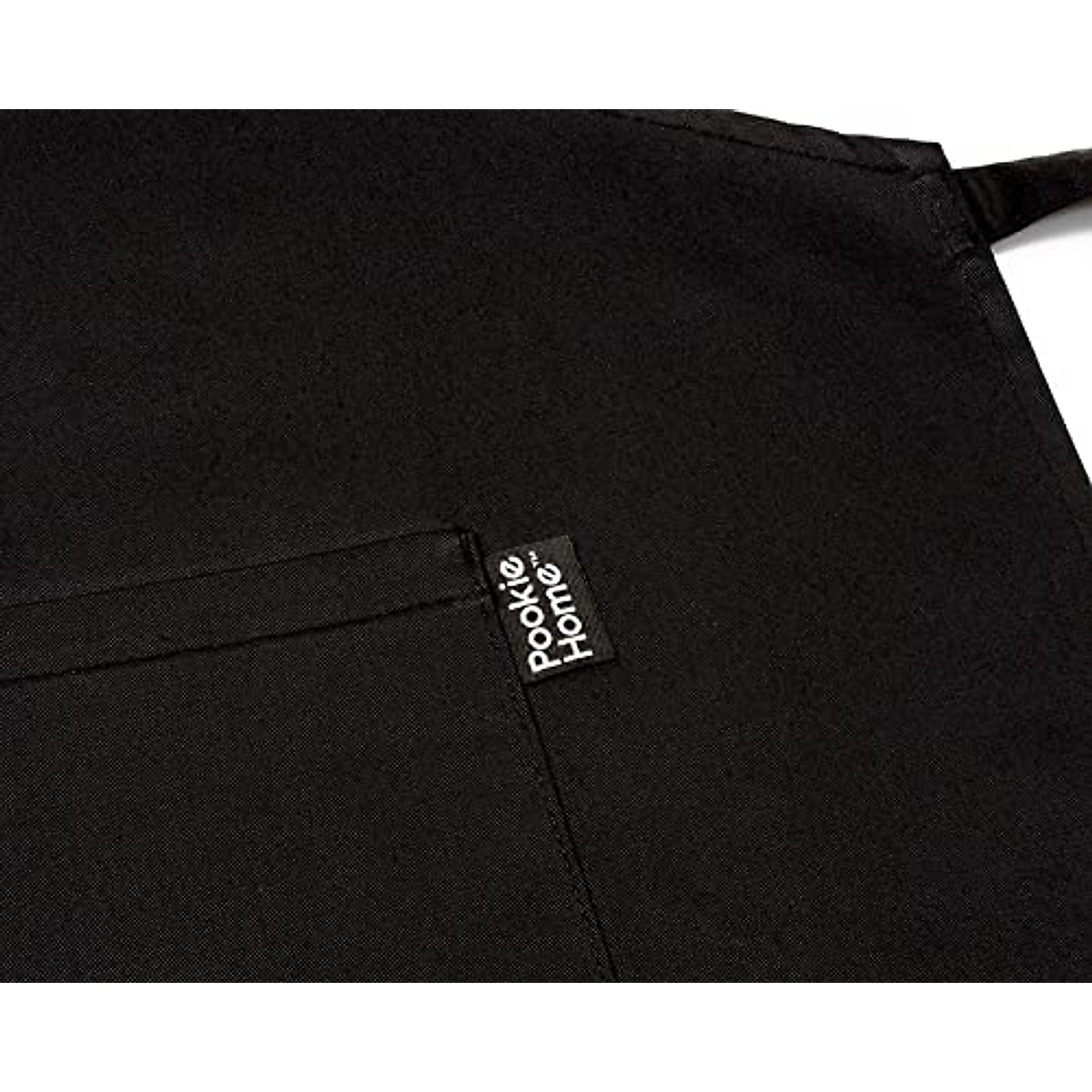 Pookie Home Premium Plain Aprons for Women with Pockets, Color Kitchen Aprons for Cooking- Water/Stain Resistant Chefs Apron