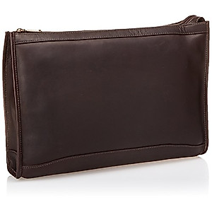 Claire Chase Zippered Folio Pouch, Cafe, One Size