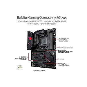 Micro Center AMD Ryzen 7 5800X 8-core 16-Thread Unlocked Desktop CPU Processor Bundle with Asus ROG Strix B550-F Gaming WiFi II AMD AM4 ATX Gaming Motherboard (PCIe 4.0, WiFi 6E, 2.5Gb LAN)