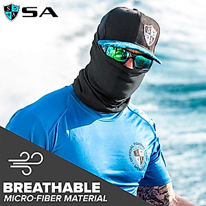 S A Company Trapper Hat Winter Hats for Men & Women | Faux Fur Hat with 2 Fleece Ski Masks Included (Tactical Frost)