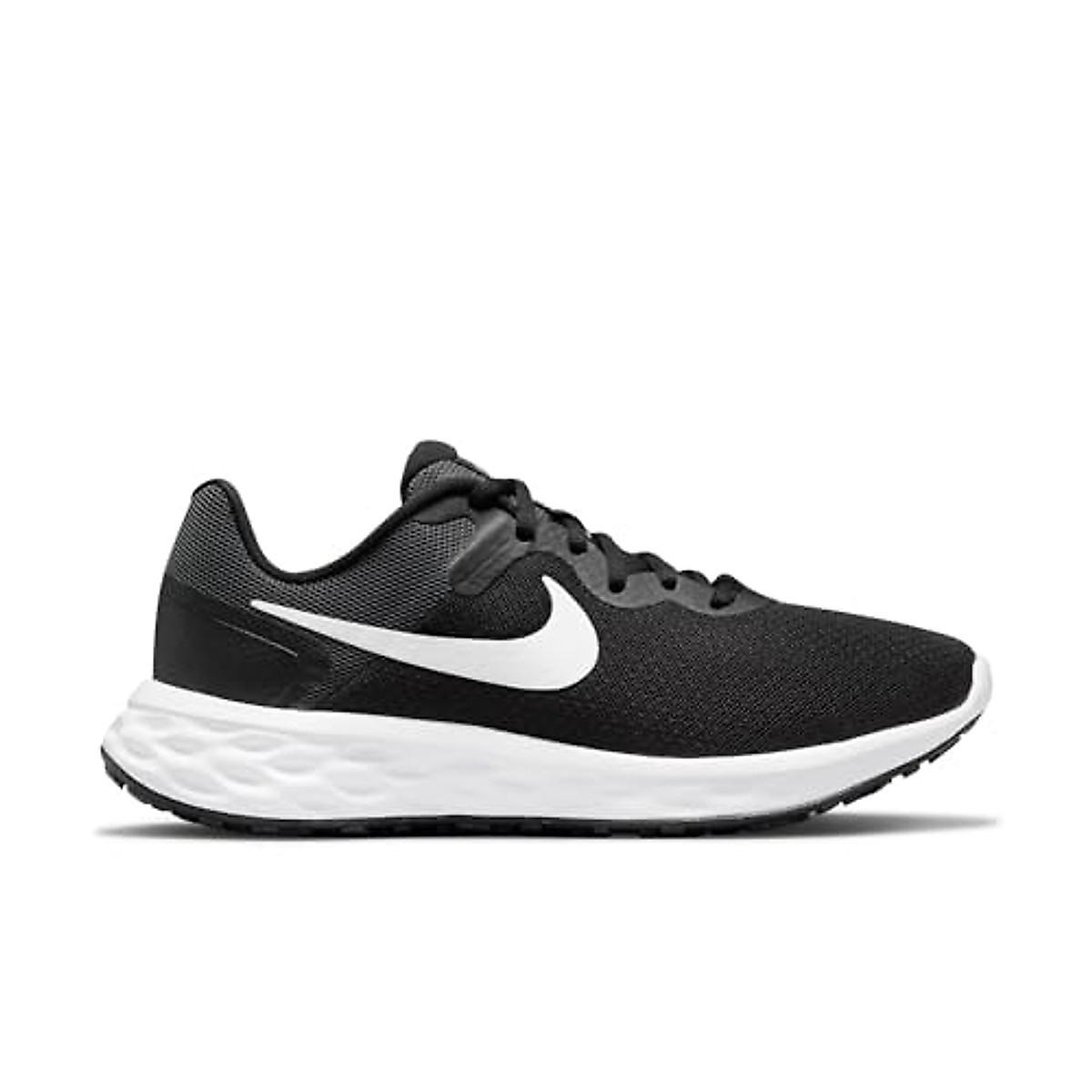 Nike Women's Sneaker Running Shoes, Black White Dk Smoke Grey Cool Grey, 6.5 AU