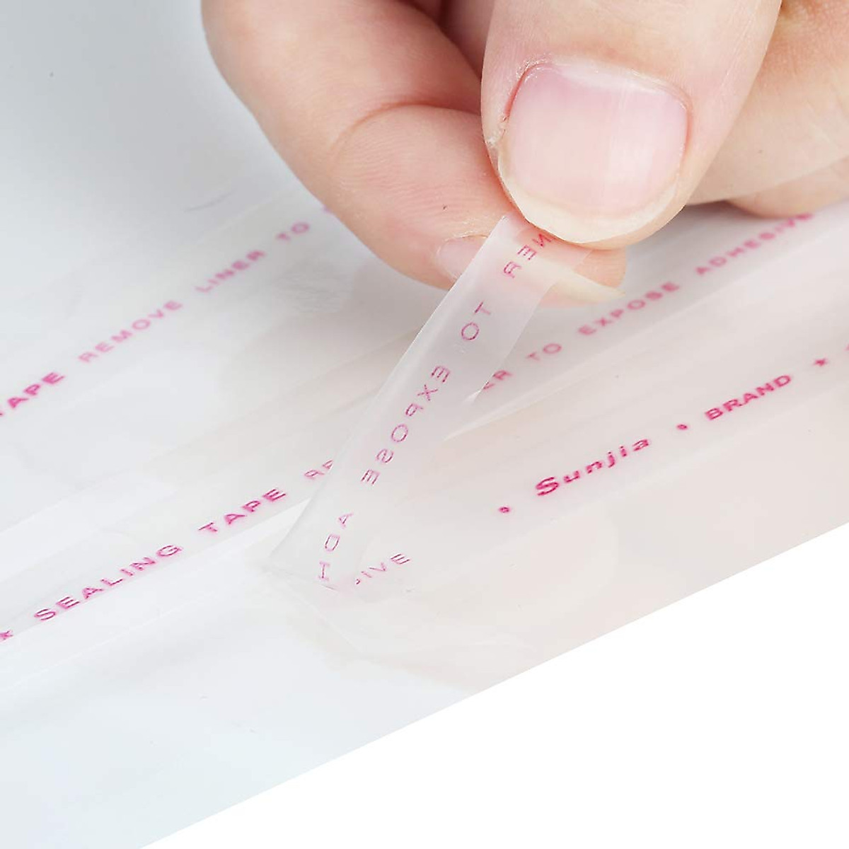 LISM 400 Pack 2" x 4" Thick Clear Resealable Cellophane Self Adhesive Seal Poly Bags Durable Plastic Cello Bag 1.6Mil Heavy Duty Packaging Jewelry Beads Candy Gifts Self-Sealing OPP Bags