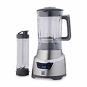 Kenmore Elite 76773 1.3 Horsepower Blender with Single Serve Cup in Stainless Steel