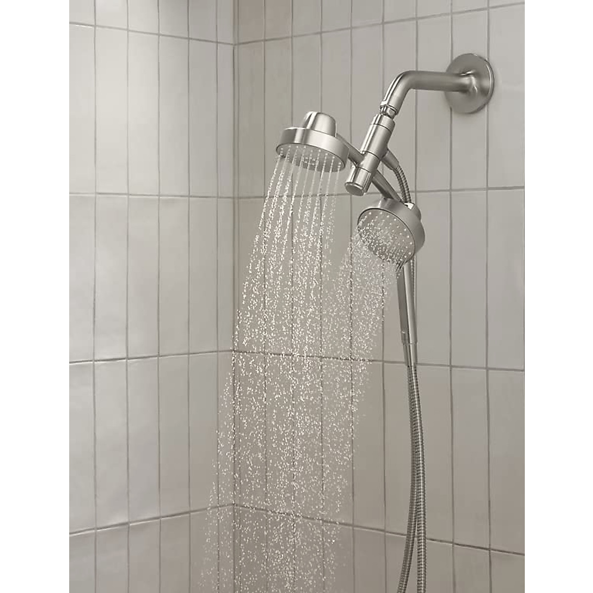 Kohler 23218-BN Awaken Shower Packages, 2-in-One Combo, Vibrant Brushed Nickel