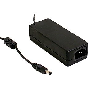 MEAN WELL GST60A07-P1J 7.5 Volt 6 Amp 45 Watt 3-Wire Regulated Switching Table Top Power Supply 2.1mm Plug Level VI