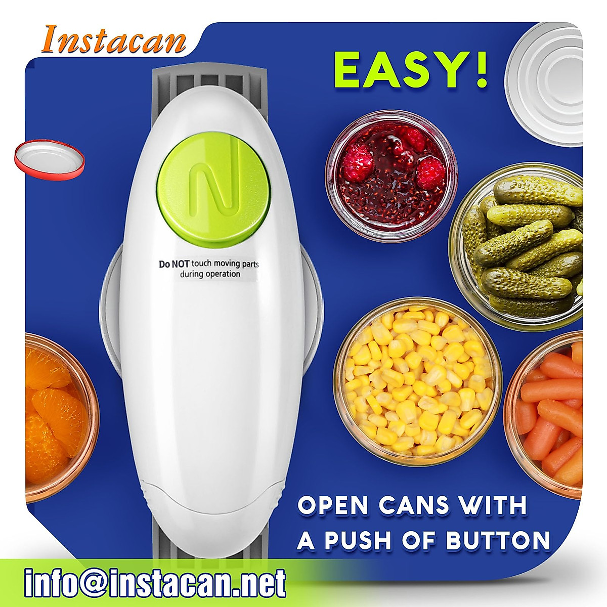 Higher Torque and One Touch Electric Jar Opener Easy Remove Almost Size Lid with Auto-Off, Powerful Bottle Opener for Arthritic Hands, Automatic Jar Opener for Weak Hands and Seniors (White)