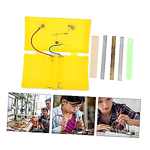 QUMIIRITY Conductive Experiment Material School Items Fibit Conductivity Experiment Equipment Physics Experiment Equipment Physics Teaching Device Physics Conductivity Teaching Material