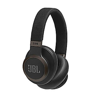 JBL Live 650 Around-Ear Wireless Headphone with Noise Cancellation - Black (Renewed)