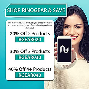 RinoGear (8-Pack) Screen Protector for Fitbit Luxe Screen Protector Case Friendly Accessories Flexible Full Coverage Clear TPU Film