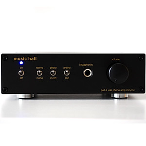 Music Hall pa2.2 MM/MC Phono Preamplifier with Analog to Digital Converter