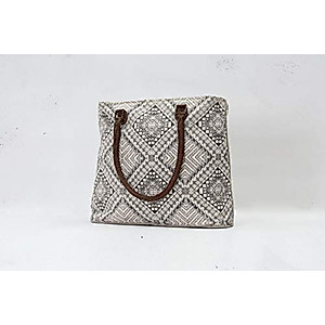 Myra Bags Artisan Upcycled Canvas Tote Bag M-0745