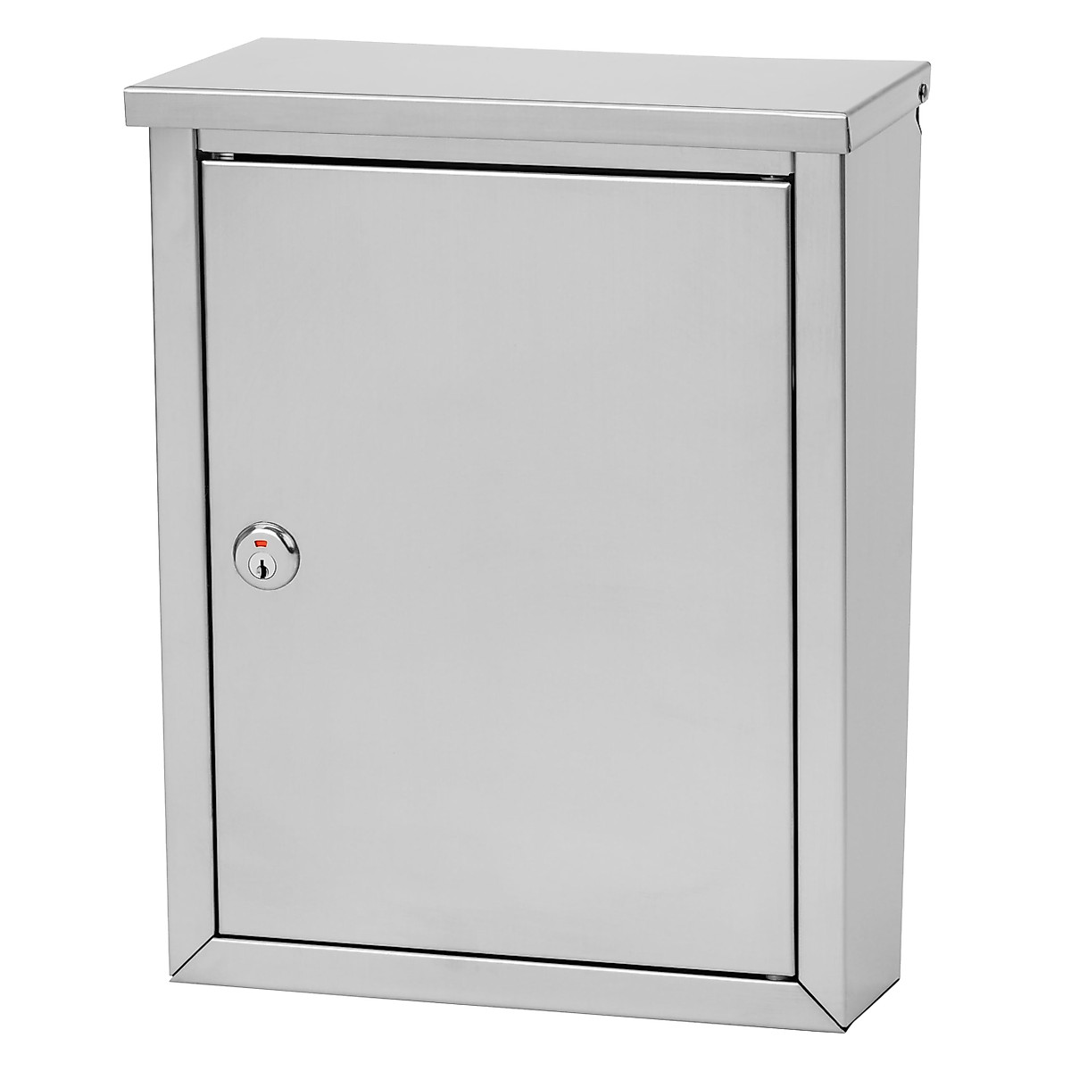 Architectural Mailboxes Regent Stainless Steel, Locking, Wall Mount Mailbox, 2507PS-10, Stainless Steel, Small Capacity