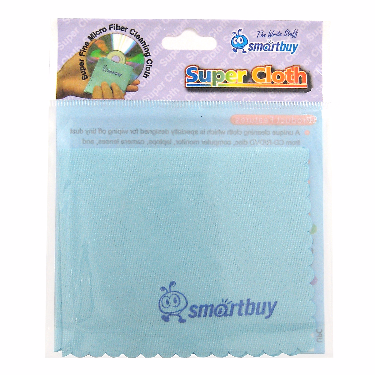 Smartbuy 100-disc 4.7GB/120min 16x DVD+R Logo Top Blank Media Record Disc + Free Micro Fiber Cloth