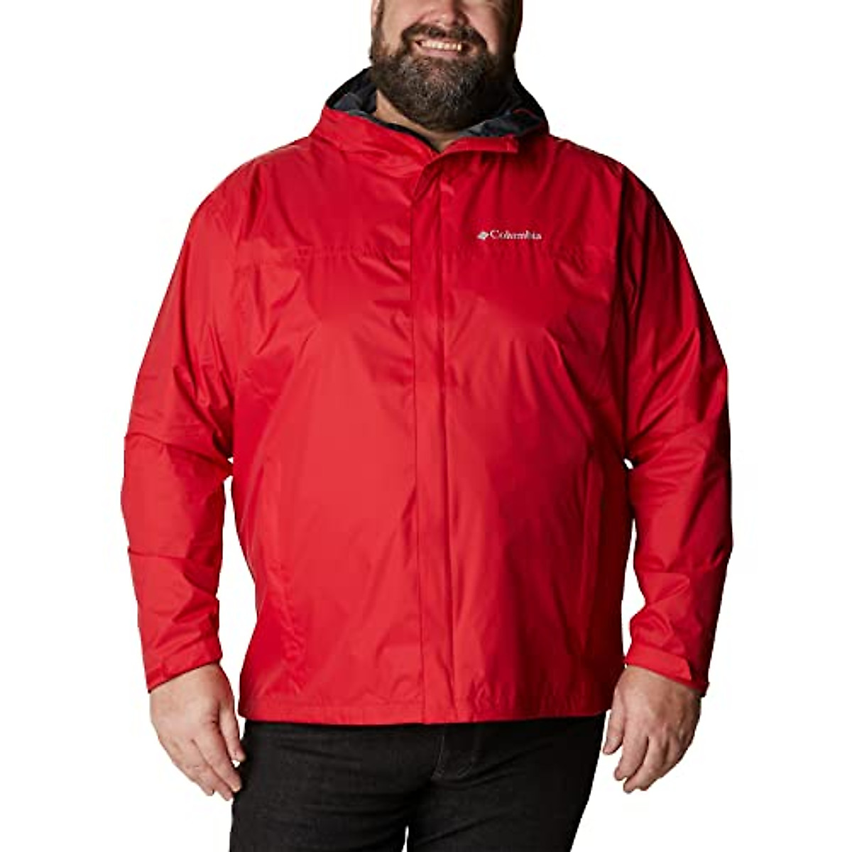 Columbia Men's Watertight II Jacket, Mountain Red, Large