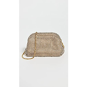 Loeffler Randall Women's Doris Mini Frame Pouch, Gold, One Size