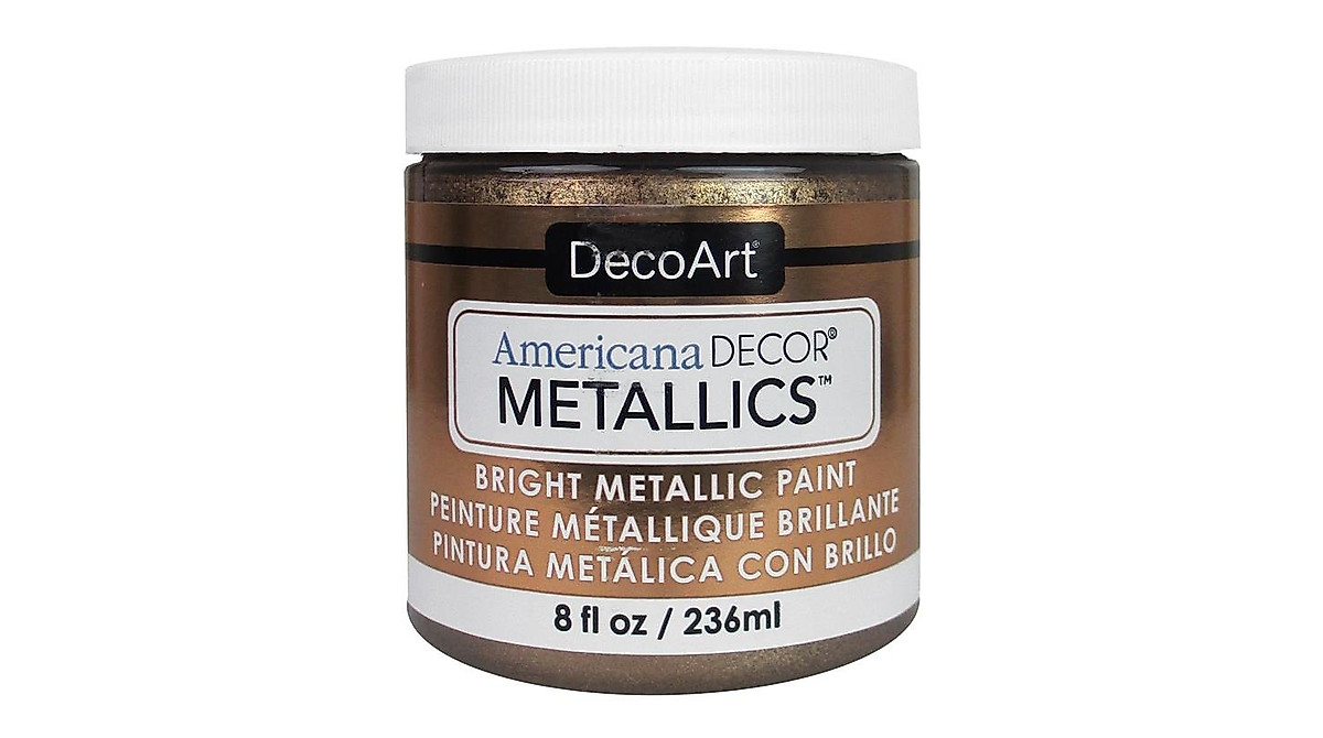 Antique Bronze Metallic Paint - DecoArt Americana Decor