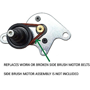Neato Botvac Compatible Side Brush Drive Belt O Ring Replacement Kit with 3 Belts and Tools for Easy Replacement