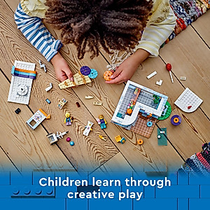 LEGO City Ice-Cream Shop 60363 Building Toy Set, Includes a Cargo Bike, 3 Minifigures and Lots of Fun Features and Accessories for Imaginative Role Play, Great Birthday Gift Idea for Kids