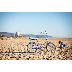 Schwinn Fair Lady Cruiser Bike, 20-Inch Wheels, Purple