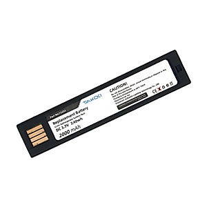 Youejoeq (10-Pack) BAT-SCN01 Replacement Battery for Honeywell 3820 4820 6320 Granit 1911i 1981i Voyager 1202g 1452g Xenon 5620 1202g 1900 1902 3820i 4820i Cordless Scanner 2000mAh