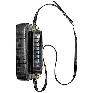 DKNY Lexi Double Crossbody, BLK/Gold