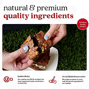 David's Cookies Fresh-Baked and Gourmet Assorted Cookies and Brownies Party Pack | Great for Sharing While Watching The Superbowl - Gourmet Food Gift Basket For Everyone - 5Lbs