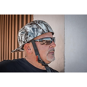 Global Vision Hercules 7 24-Hour Photochromic Bifocal +2.0 Lens Safety Glasses Clear to Smoke Z87.1