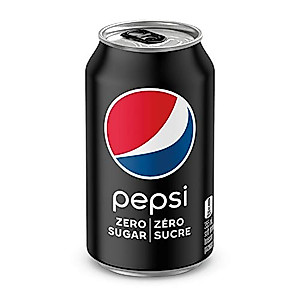 Pepsi Zero Sugar Cans, Zero Calories, Max Pepsi Taste 355mL/12oz., 12pk. {Imported from Canada}