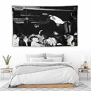 Ucxuiy Die Lit Banner Flag Tapestry for Teen Bedroom Wall Hanging College Decor 3x5 Feet Indoor Outdoor Poster