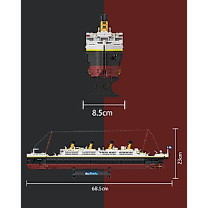 dOvOb Titanic Model Building Blocks Set, 2022 Pieces Bricks, Compatible with Major Brands