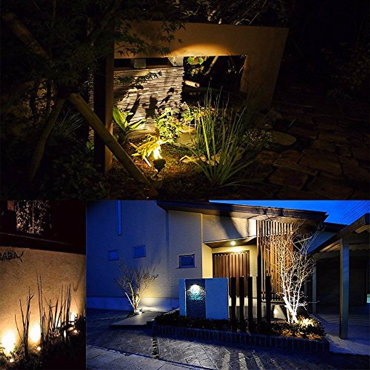 SUNRIVER Low Voltage Landscape Lights Led Landscape Lighting 6W Outdoor Landscape Lights 12V 24V Waterproof Landscape Spotlights for Yard, Lawn, Garden(6 Pack Warm White)