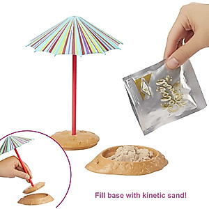 Barbie Color Reveal Foam! Doll & Pet Friend with 25 Surprises: Scented Bubble Solution, Outfits, Hair Extension, Accessories, Kid Bracelet & Charm Hidden in Sand; Sunny Strawberry-Theme