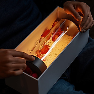 AUGE LIGHT Minimalist Desk Lamp Cordless Table Lamps LED Rechargeable Modern Nightstand Lights Dimmable with 3 Levels for Gaming, Home Office, Bedroom, Living Room, Kitchen, Bar, Restaurant