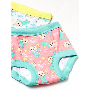 Coco Melon Unisex Baby Amazon Exclusive Toddler Potty Training Pants with Stickers and Success Tracking Chart, CoComelonG10pk, 2T