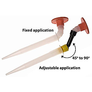 SUPER NOZZLE 45 Adjustable Caulk Gun Nozzle Extender (Pro Kit)