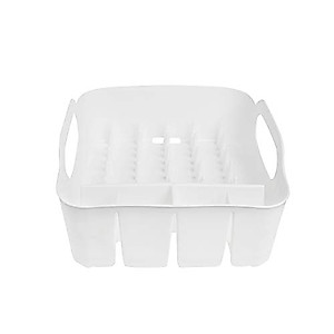 tub dish rack white