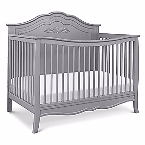 DaVinci Fiona 4-in-1 Convertible Crib in Grey, Greenguard Gold Certified