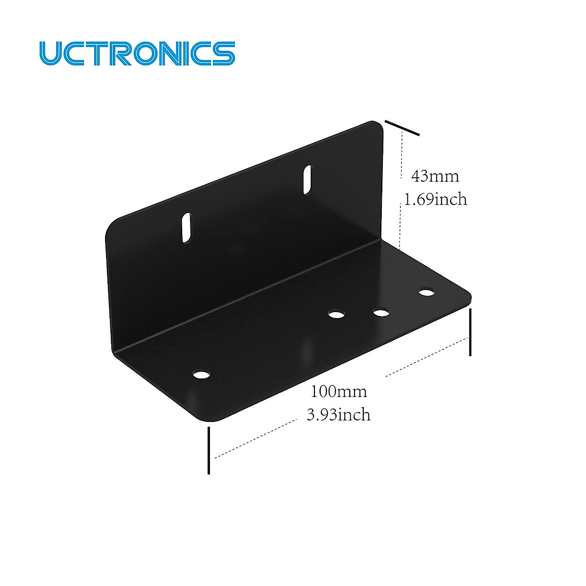 UCTRONICS Blank Covers for Ultimate Raspberry Pi 1U Rackmount, 2-Pack