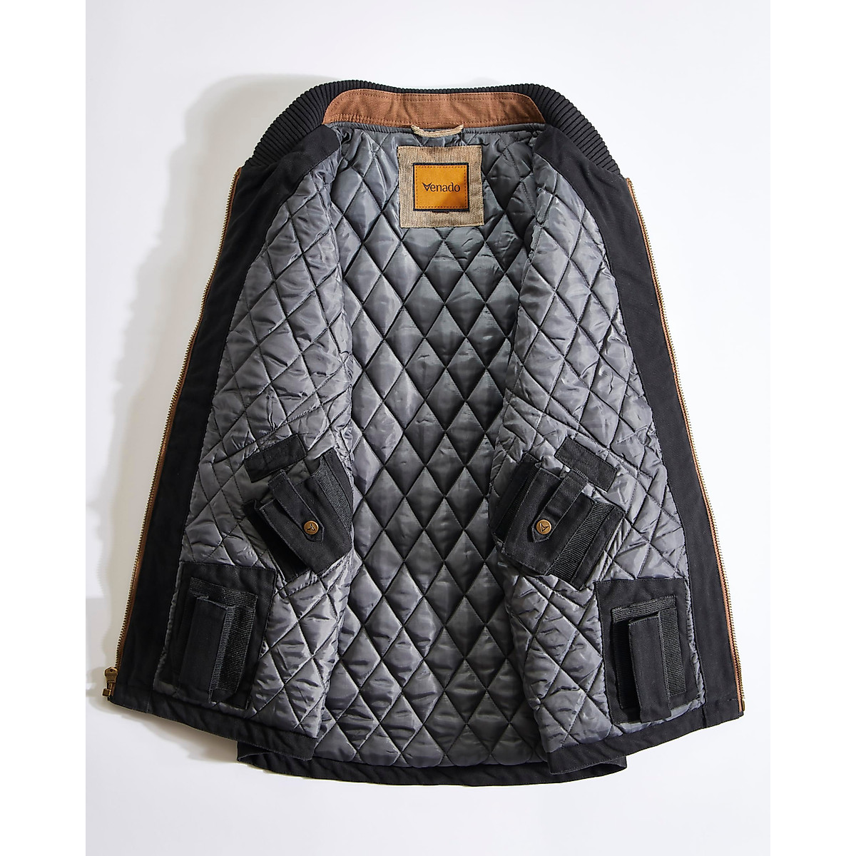 Venado Concealed Carry Vest for Men - Built-in Left and Right Handed Holster (Black, X-Large)