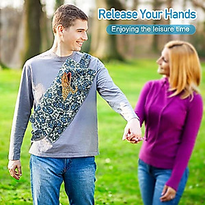 Bearded Dragon Carrier, Catcan Bearded Dragon Sling with Adjustable Reptile Sling Lizard Harness and Leash for Bearded Dragons Lizards and Small Pets