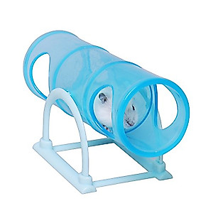 Plastic Hamster Toy Seesaw Barrel Classic Great Fun,Suitable for Rabbit Hamster and Other Small Animal
