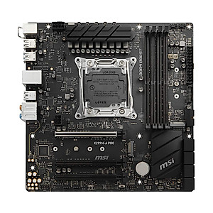Msi X299M-APRO X299m A Pro, Black