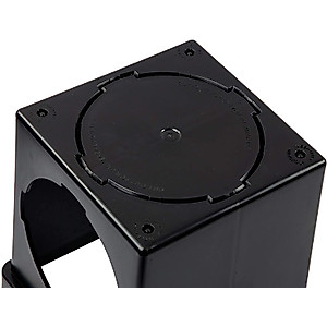 NDS 900BKITRTL1PK Square Kit with 2-Opening Catch Basin, 2 Adapters, 1 Outlet Plug, and 1 Plastic Drain Grate, 9-Inch, for Lawns, Landscaped Areas, Black