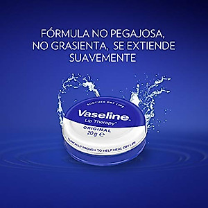 Vaseline Lip Therapy | Vaseline Lip Balm | Lip Moisturizer for Very Dry Lips | Original | 20g