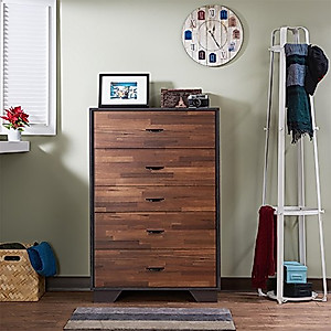 ACME Furniture Eloy Chest, Walnut/Espresso