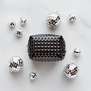 Pinch Provisions Minimergency Kit, Includes 17 Travel-Sized Cosmetic Essentials, Convenient for Purses, Emergency Beauty Accessories, Gifts for Holiday’s & Birthday’s, Edge Black